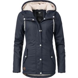Regenjacke Ragwear "Regenjacke Marge", Damen, Gr. 3XL, gr&uuml;n (dusty gr&uuml;n23), Obermaterial: 100% Polyester PES. Obermaterial: Futter: 100% Polyester PES. 100% Polyester PES., Jacken Regenjacke