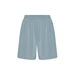 Shorts oxmo "Shorts OXBj&ouml;rk", Damen, Gr. S, N-Gr, blau (smoke blau), Obermaterial: 64% Modal CMD. 36% Polyester PES., Hosen Shorts