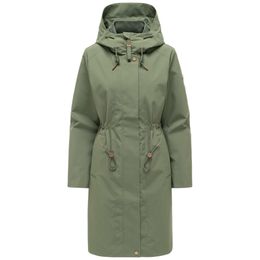 Outdoorjacke Marikoo "Marikoo Zilandaa Damen Parka N136", Damen, Gr. XXL, gr&uuml;n (olive leaf), Obermaterial: 100% Polyester PES., Jacken Outdoorjacke