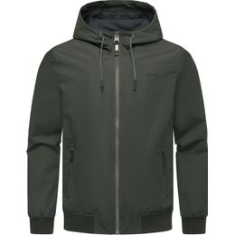 Outdoorjacke Ragwear "&Uuml;bergangsjacke Perci", Herren, Gr. S, gr&uuml;n (schwarz olive25), Obermaterial: 100% Polyester PES. Obermaterial: Futter: 100% Polyester PES., Jacken Outdoorjacke