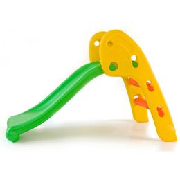 Indoor-Rutsche BABYGO "Slide, yellow green", bunt (gr&uuml;n, gelb, orange), Rutschen, KinderB:57cm H:70cm T:110cm, Kunststoff, Indoor-Rutsche, B:57cm H:70cm T:110cm