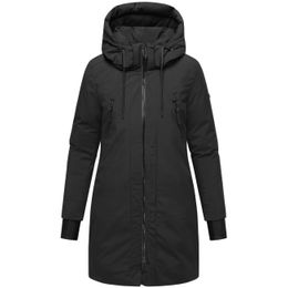 Wintermantel Navahoo "Wintermantel Winterzart 14", Damen, Gr. 6XL, schwarz, Obermaterial: 100% Polyester PES. Obermaterial: Futter: 100% Polyester PES. 100% Polyester PES., M&auml;ntel Wintermantel