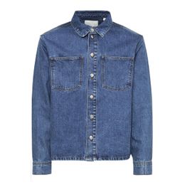 !Solid Jeansjacke SOLID "Jeansjacke SDWILLIAM", Herren, Gr. XL, blau (middle blau denim), Obermaterial: 100% Baumwolle CO., Jacken Jeansjacke