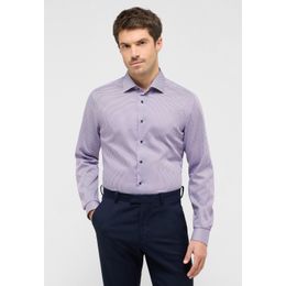 Langarmhemd Eterna "SLIM FIT", Damen, Gr. 41, Normalgr&ouml;&szlig;en, lavender, Twill, 100% Baumwolle, schmal, Manschette, Hemden Langarmhemd, NON IRON (b&uuml;gelfrei)