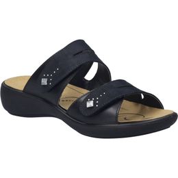 Sandale Josef Seibel "Ibiza 09, schwarz", Damen, Gr. 39, schwarz, Obermaterial: 100% Rindsleder Leather cow., Schuhe Sandale