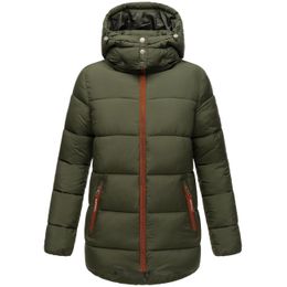 Winterjacke Navahoo "Winterjacke Wattew&ouml;lkchen", Damen, Gr. S, gr&uuml;n (schwarz olive), Obermaterial: 100% Polyester Pol. recyc.. Obermaterial: Futter: 100% Polyester Pol. recyc.. 100% Polyester PES., Jacken Winterjacke
