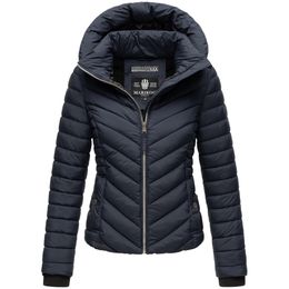 Steppjacke Marikoo "Marikoo Kagomee Damen Steppjacke B957", Damen, Gr. XS, blau (navy), Obermaterial: 100% Polyester PES., Jacken Steppjacke