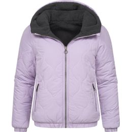 Wendejacke Ragwear "Winterjacke Qaria", Damen, Gr. L, lila (lavender), Obermaterial: 70% Polyester PES. 30% Nylon NY. Obermaterial: Futter: 100% Polyester PES. 100% Polyester PES., Jacken Wendejacke