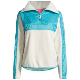 Sweatshirt SALZHAUT "Sweatshirt KR&Ouml;JKE", Damen, Gr. S, beige (beige aqua), Obermaterial: 100% Polyester PES., Sweatshirts Sweatshirt