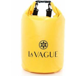 Packsack LA VAGUE "Wasserfester Packsack 40L ISAR", Damen, Gr. 40, gelb, Obermaterial: 100% PVC PVC., Taschen Packsack