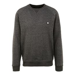 Longpullover Blend "Sweatshirt BHKuna", Herren, Gr. S, grau (pewter mix), Obermaterial: 70% Baumwolle CO. 30% Polyester PES., Pullover Longpullover
