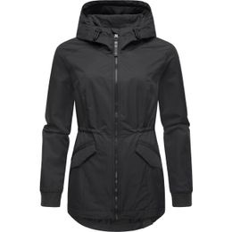 Outdoorjacke Ragwear "&Uuml;bergangsjacke Dowey Tech", Damen, Gr. M, schwarz, Obermaterial: 100% Polyester PES. Obermaterial: Futter: 100% Polyester PES., Jacken Outdoorjacke