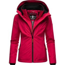 Outdoorjacke Marikoo "&Uuml;bergangsjacke Erdbeere", Damen, Gr. XS, pink (fuchsia), Obermaterial: 100% Polyester PES. Obermaterial: Futter: 100% Polyester PES. 100% Polyester PES., Jacken Outdoorjacke