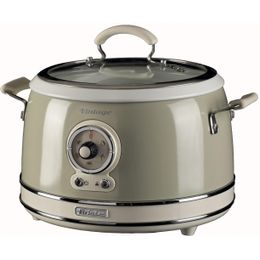 Ariete Multikocher "2904CR", beige, B:27,5cm H:25,5cm T:32cm, K&uuml;chenmaschinen, Slowcooker/Reiskocher, Multikocher