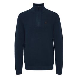 !Solid Troyer SOLID "Troyer SDValencia", Herren, Gr. L, blau (insignia blau), Obermaterial: 100% Baumwolle CO., Pullover Troyer