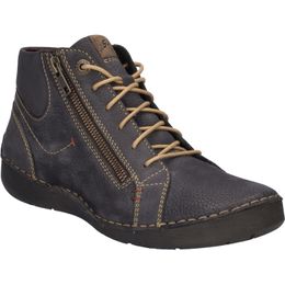 Stiefelette Josef Seibel "Fergey 67, titan", Damen, Gr. 40, grau (titan), Obermaterial: 100% Rindsleder Leather cow., Schuhe Stiefelette
