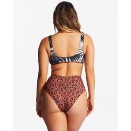 Bade-Shirt Billabong "Spotted In Paradise Ava", Damen, Gr. S, Cup B, bunt (multi), Obermaterial: 85% Microfaser, 15% Elasthan;, Bikini-Oberteile Bade-Shirt