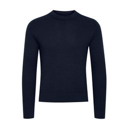 Strickfleece-Pullover Casual Friday "Strickpullover CFKarlo", Herren, Gr. XXL, blau (navy blazer), Obermaterial: 100% Baumwolle CO., Pullover Strickfleece-Pullover
