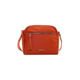 Umh&auml;ngetasche Tamaris "Umh&auml;ngetasche TAS Giuseppa", Damen, Gr. B/H/T: 21,5cm x 19,5cm x 10cm 0, rot (rust 624), Polyester, Taschen Umh&auml;ngetasche