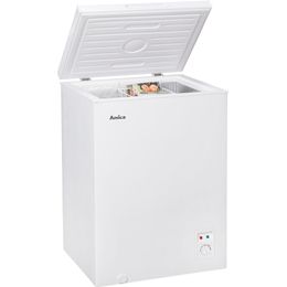 Amica Gefriertruhe "GT 311 105 W", Energieeffizienz: E, silber (wei&szlig;), B/H/T: 54,5cm x 83,5cm x 47,6cm, Gefriertruhen, Gefriertruhe