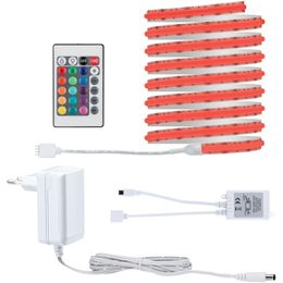 Paulmann LED-Streifen "SimpLED Full-Line COB Basisset 12W RGB", wei&szlig;, Dioden 2.520 Stk. Flammen 1 Stk., Gesamtl&auml;nge 3m, Lichterketten, LED-Streifen