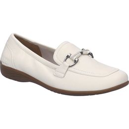 Ballerina Josef Seibel "Fenja 34, weiss", Damen, Gr. 39, wei&szlig;, Obermaterial: 100% Rindsleder Leather cow., Schuhe Ballerina