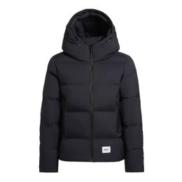 Winterjacke Khujo "Winterjacke Liev-YM", Damen, Gr. M, blau (schwarz navy), Obermaterial: 100% Nylon NY. Obermaterial: Futter: 100% Nylon NY. 100% Polyester PES., Jacken Winterjacke