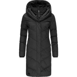 Wintermantel Ragwear "Winterjacke Natalka II Intl.", Damen, Gr. M, schwarz, Obermaterial: 100% Polyester PES. Obermaterial: Futter: 100% Polyester PES. 100% Polyester PES., M&auml;ntel Wintermantel