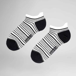 Sneakersocken Hudson "Sneaker Line", Damen, Gr. 39-42, schwarz (schwarz 0005), Obermaterial: 40% Viskose CV. 38% Polyamid PA. 20% Polyester PES. 2% Elasthan EL., Socken Sneakersocken