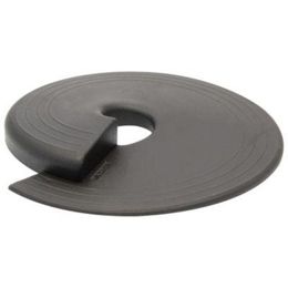 Wagner Bodent&uuml;rstopper STOP EH 6981, Kunststoff, &Oslash; 110 mm, H&ouml;he 13 mm, flexibel positionierbar, keilf&ouml;rmig, schwarz