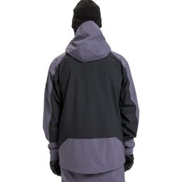 Snowboardjacke Quiksilver "Ultralight Stretch 20K", Herren, Gr. L, graystone, Obermaterial: 58% Microfaser, 42% Microfaser;, Jacken Snowboardjacke