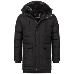 Winterjacke Alessandro Salvarini "Alessandro Salvarini Herren Winterjacke AS285", Herren, Gr. S, schwarz, Obermaterial: 100% Polyester PES., Jacken Winterjacke