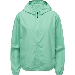 Outdoorjacke Ragwear "Outdoorjacke Vinzie C", Damen, Gr. XXL, blau (turquoise), Obermaterial: 100% Polyester PES., Jacken Outdoorjacke