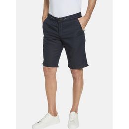 Bermudas Babista "Bermuda VIENTINO", Herren, Gr. 58, N-Gr, blau (dunkelblau), Obermaterial: 55% Leinen LI. 45% Baumwolle CO., Hosen Bermudas