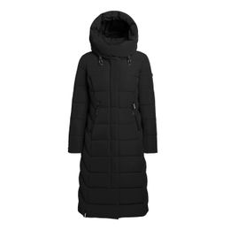Wintermantel Khujo "Wintermantel Sensy-YM", Damen, Gr. XXL, schwarz, Obermaterial: 100% Polyester PES. Obermaterial: Futter: 100% Nylon NY. 100% Polyester PES., M&auml;ntel Wintermantel