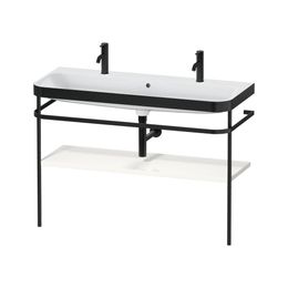 Duravit M&ouml;belwaschtisch-Kombi Happy D.2 Plus 117,5x49cm, m 1 HL, Konsole, we hgl (HP4759O22220000)