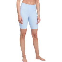 Shorts Energetics "DA.-TIGHT KURZ OLOE 1/2 W", Damen, Gr. S, N-Gr, blau light, Obermaterial: 84% Polyester, 16% Elasthan, Hosen Shorts, sportlicher Stil, modernes Design, bequemer Sitz