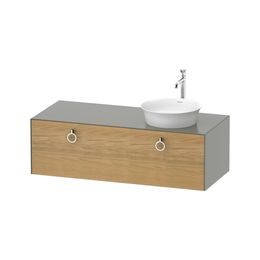 Duravit Waschtischunterschrank White Tulip 130x55cm, 1 AZ m G, B r, E Nat StG m (WT4982RH592)