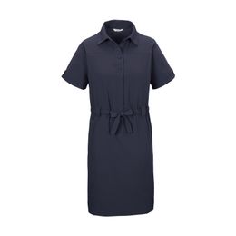 Sommerkleid Killtec "KOS 50 WMN DRSS", Damen, Gr. 38, Normalgr&ouml;&szlig;en, blau (nachtblau), Obermaterial: 100% Polyester;Futter: 100% Polyester, Kleider Sommerkleid, Leichtes Sommerkleid, schnelltrocknend, bequem, Kordelzug u Taschen