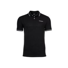 Poloshirt Armani Exchange "Poloshirt", Herren, Gr. S, schwarz, Obermaterial: 100% Baumwolle CO., Shirts Poloshirt
