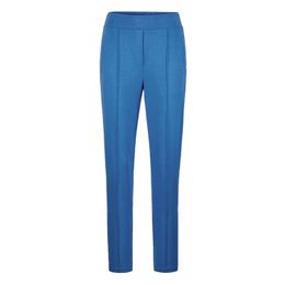 Schlupfhose GOLDNER "Damen-Schlupfhose SARA mit Stretchkomfort", Damen, Gr. 54, N-Gr, blau, Obermaterial: 50% Polyamid PA. 45% Viskose CV. 5% Elasthan EL., Hosen Schlupfhose