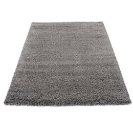 Hochflor-Teppich OCI DIE TEPPICHMARKE "LOBBY SHAGGY", grau (dunkelgrau), B:240cm H:52mm L:290cm, Polypropylen (PP), Teppiche, Hochflor-Teppich, Langflor, Shaggy, robust, alle R&auml;ume