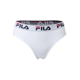 Slip Fila "Slip 1er Pack", Damen, Gr. S, wei&szlig;, Obermaterial: 95% Baumwolle CO. 5% Elasthan EL., Unterhosen Slip