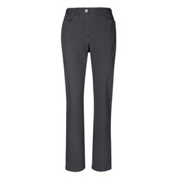 Regular-fit-Jeans GOLDNER "Klassische Jeansschlupfhose MARTHA", Damen, Gr. 54, N-Gr, grau (anthrazit), Obermaterial: 78% Baumwolle CO. 20% Polyester PES. 2% Elasthan EL., Jeans Regular-fit-Jeans