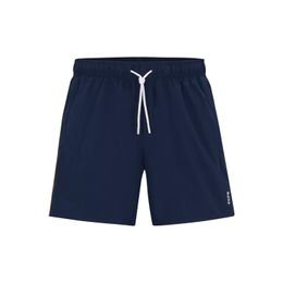 Badeshorts BOSS "Badeshorts Iconic", Herren, Gr. XXL, N-Gr, blau, Obermaterial: 100% Polyester PES. Futter: 100% Polyester PES., Badehosen Badeshorts