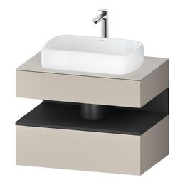 Duravit Waschtischunterschrank Qatego 80x55x60cm, gra m/ta m, Pl, 1 Schubkast. (QA4730049910000)
