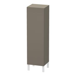 Duravit Halbhochschrank L-Cube indiv., T&uuml;r re, flannel grey seidenmatt (LC1190R9090)