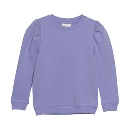 Rundhalspullover EN FANT "Rundhalspullover ENSweatshirt", M&auml;dchen, Gr. 104, lila (persian violet), Obermaterial: 95% Baumwolle CO. 5% Elasthan EL., Blusen Rundhalspullover