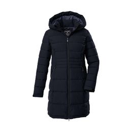 Steppmantel Killtec "KOW 11 WMN QLTD PRK", Damen, Gr. 40, schwarz, Obermaterial: 100% Polyester;Futter: 100% Polyester;F&uuml;llung: 100% Polyester, M&auml;ntel Steppmantel, Wasserabweisender Parka mit verstellbarer Kapuze und Kinnschutz