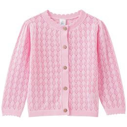 Topomini Baby Strickjacke mit Ajour-Muster